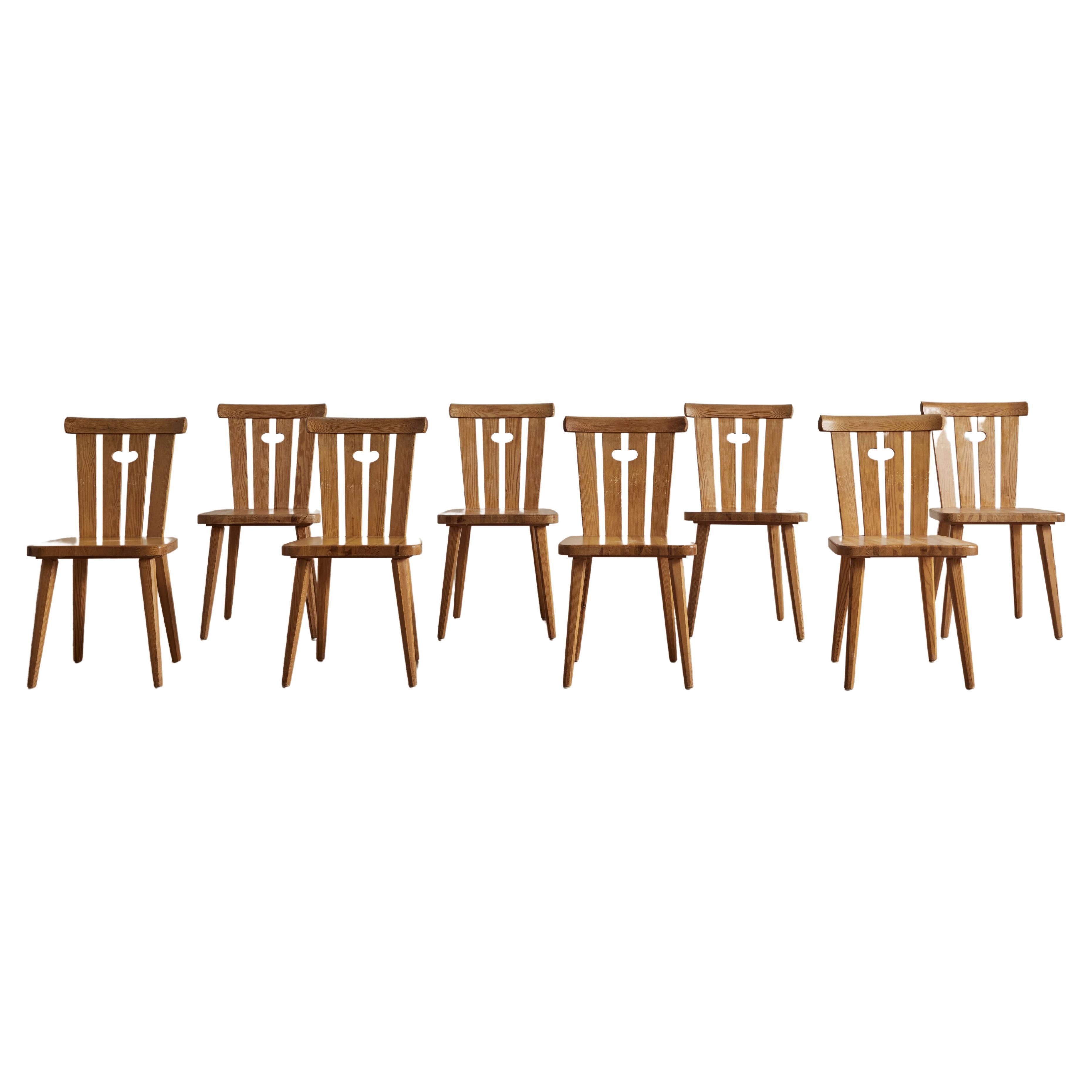 Set of Eight "Willow" Chairs by Frank Kyle at 1stDibs | kyle and frank ...