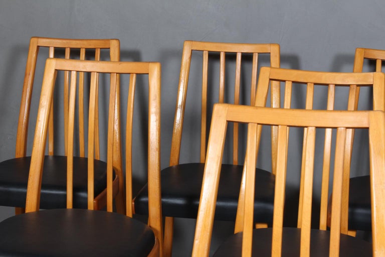 Set of Eight Thonet ‘Ton’ Dining Chairs, 1940s at 1stDibs