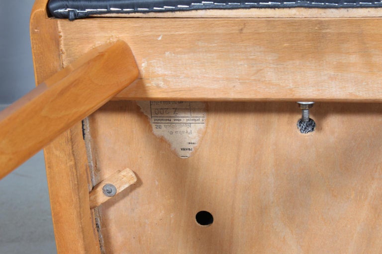 Set of Eight Thonet ‘Ton’ Dining Chairs, 1940s at 1stDibs