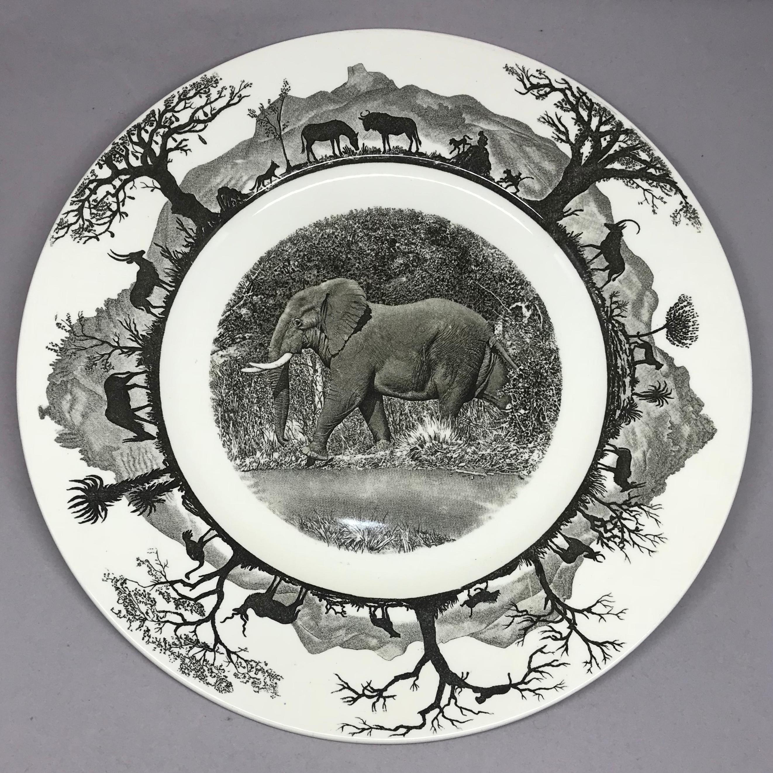 Set of Eight Wedgwood African Safari Plates at 1stDibs | wedgwood ...