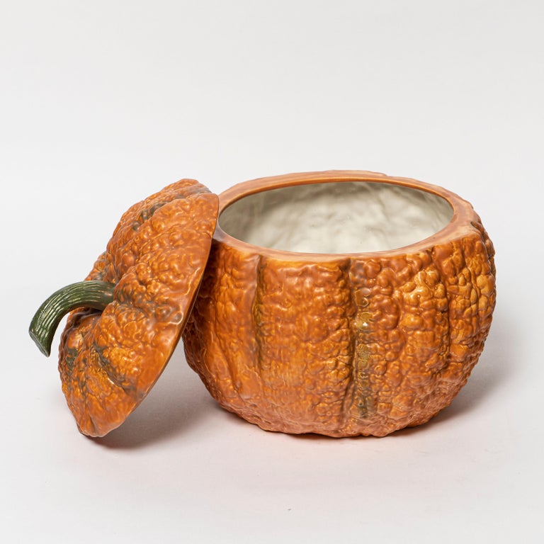 Set of Eleven Glazed Ceramic Pumpkins, France, circa 1960 For Sale at ...