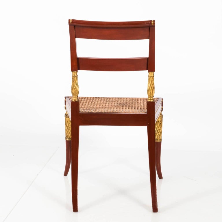 Set of English Regency Side Chairs at 1stDibs