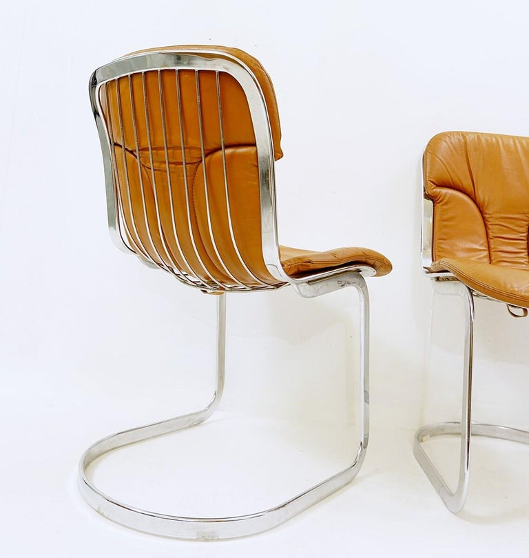 Set of Five Dining Chairs by Cidue at 1stDibs