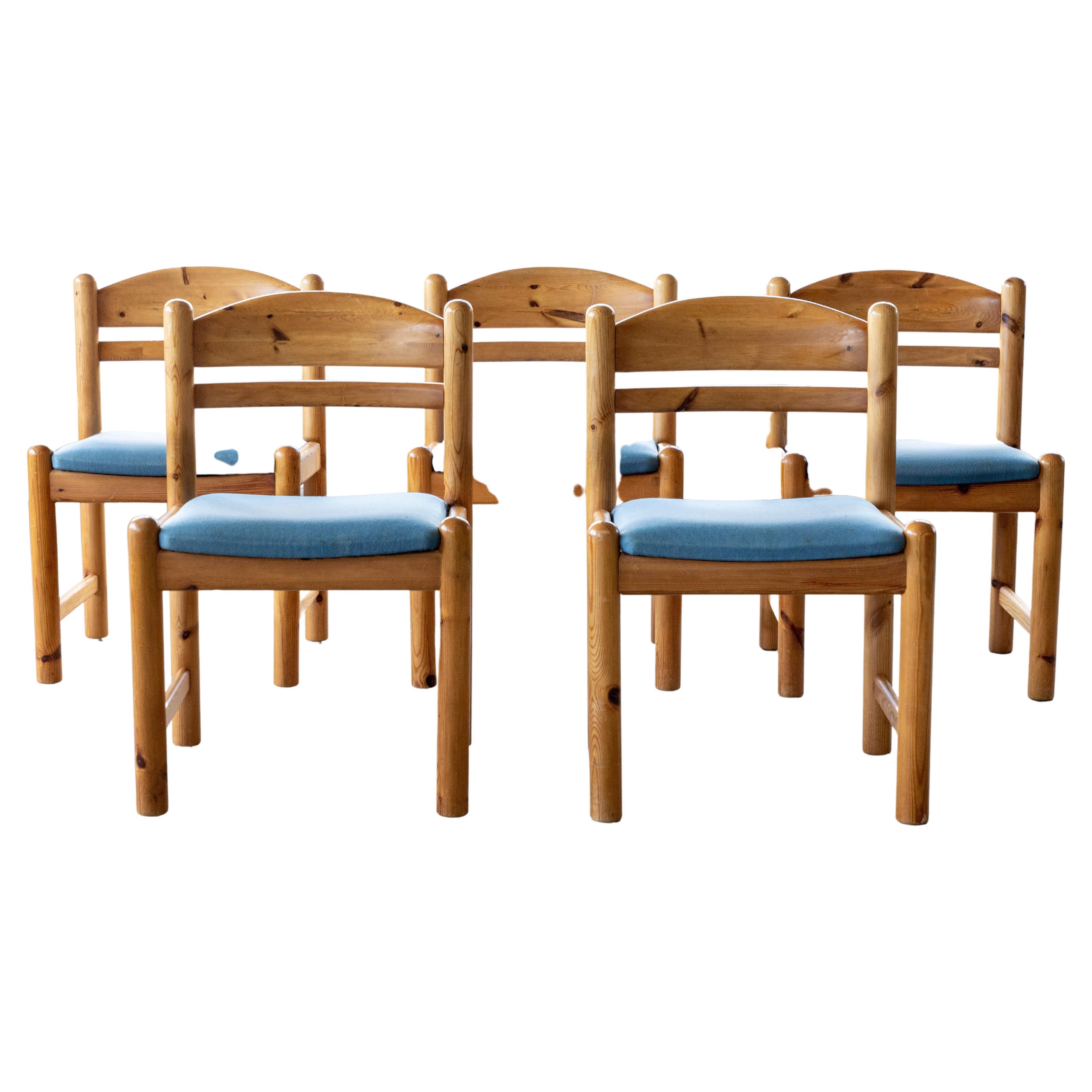 Danish Solid Pine Extension Dining Set by Rainer Daumiller for ...