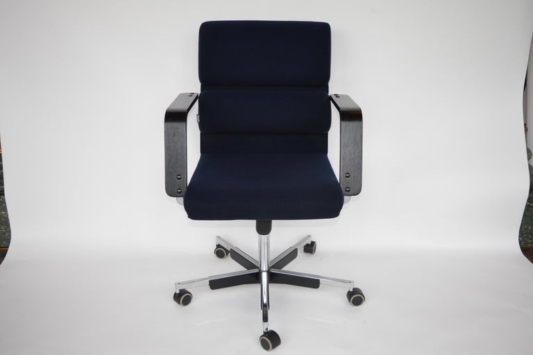 Set of Five Yrjo Kukkapuro for Avarte Office Chairs at 1stDibs