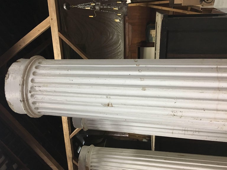 Set of Fluted Architectural Columns, 19th Century at 1stDibs