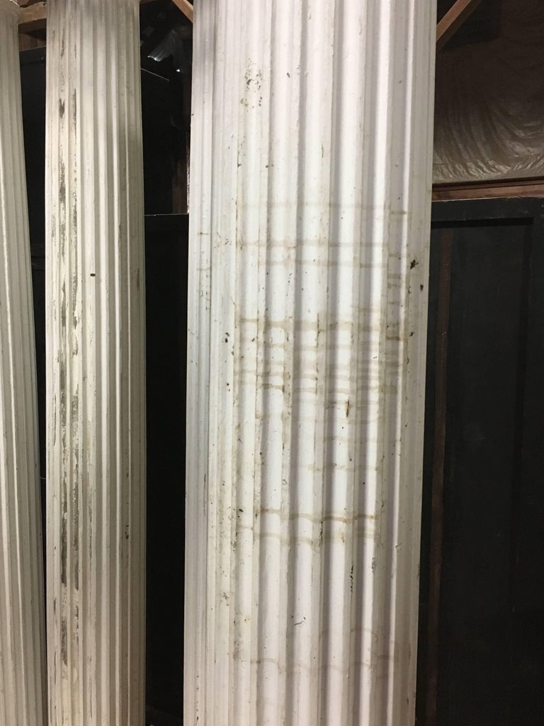 Set of Fluted Architectural Columns, 19th Century at 1stDibs