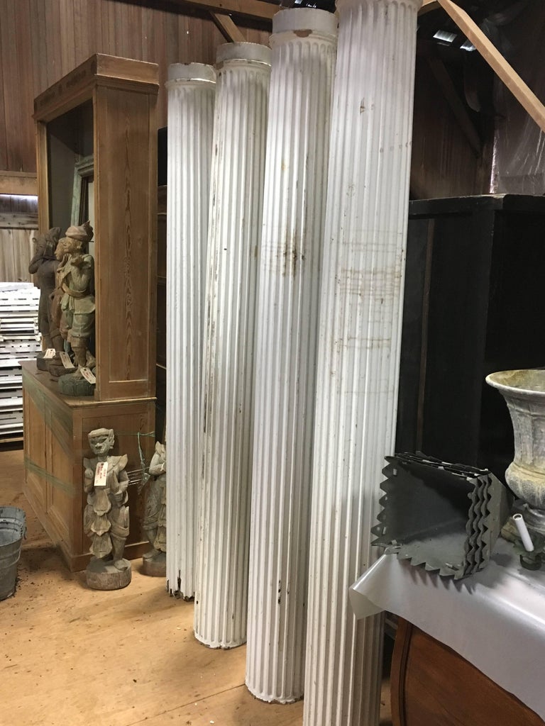 Set of Fluted Architectural Columns, 19th Century at 1stDibs