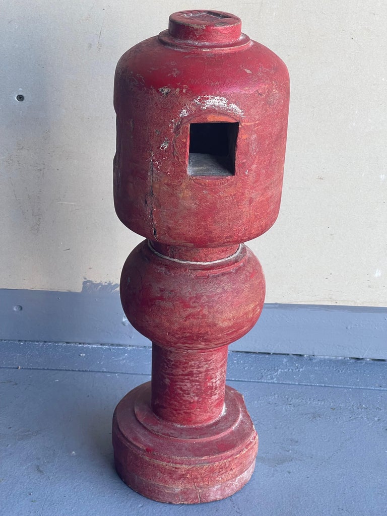 Set of Four 19th Century Asian Temple Posts For Sale at 1stDibs
