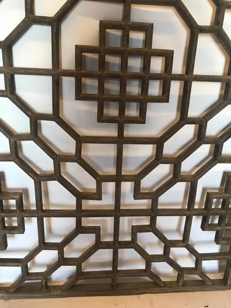 Set of Four 19th Century Japanese Lattice Wooden Panels For Sale at ...