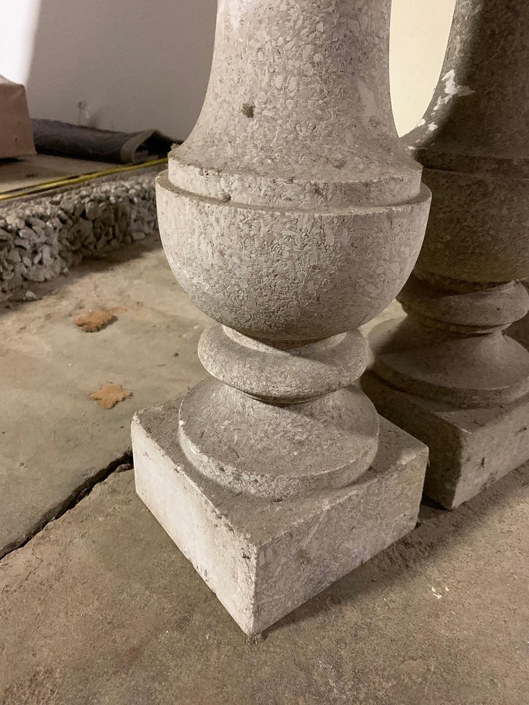 Set of Four 20th Century Stone Columns to Be Legs for Table For Sale at ...