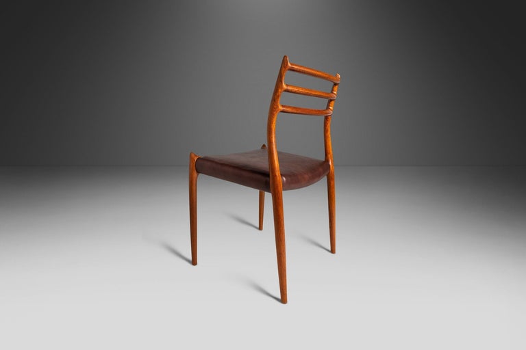 Set of 4 Niels Møller Model 78 Teak Dining Chairs by J.L. Møllers ...