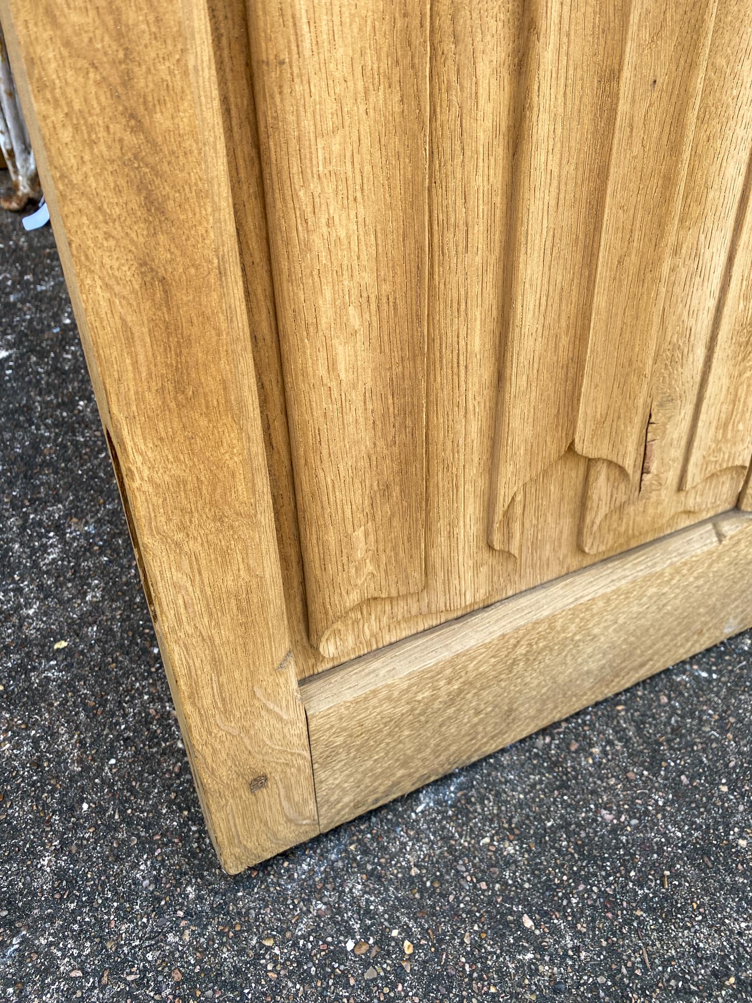 Set of Four Antique Hand Carved Wood Panels, circa 1850 at 1stDibs