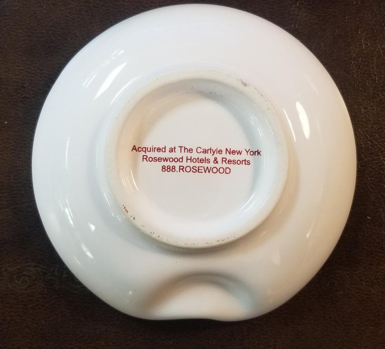 Set of Four Bemelmans Bar Ashtrays at 1stDibs