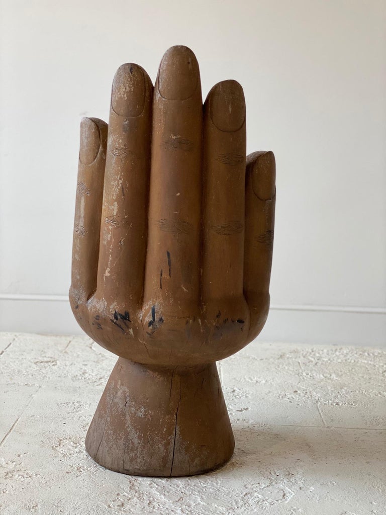 Set of Four Carved Wooden Hand Chairs at 1stDibs