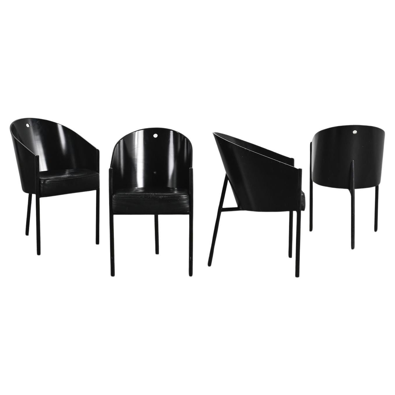Set of four Costes Armchairs by Philippe Starck, circa 1984 For Sale at ...