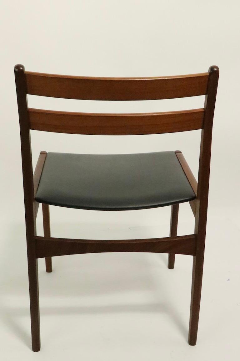 Set of Four Danish Dining Chairs by Frem Rojle For Sale at 1stDibs