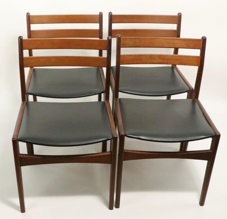 Set of Four Danish Dining Chairs by Frem Rojle For Sale at 1stDibs