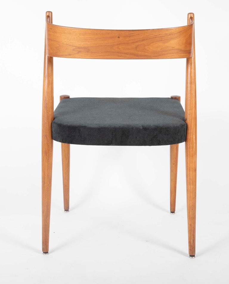 Set of Four Danish Teak Chairs For Sale at 1stDibs | teak chairs for sale