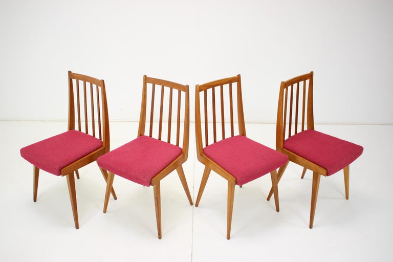Set of Four Design Dining Chairs, 1960's For Sale at 1stDibs