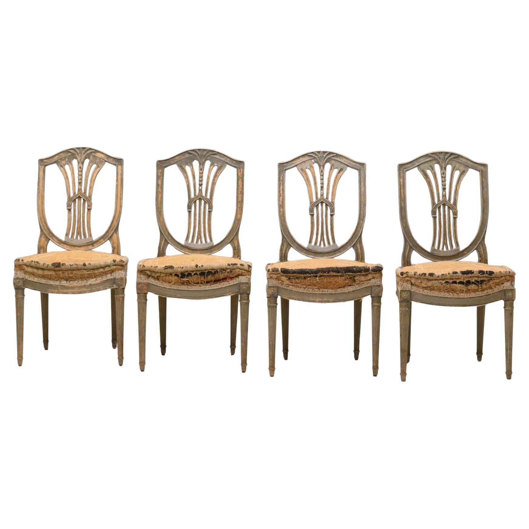 Samuel Marx Dining Chairs, Set of Four at 1stDibs