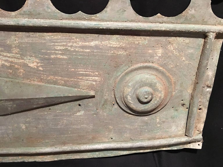 Set of Three English Metal Flower Box Fronts, 19th Century For Sale at ...