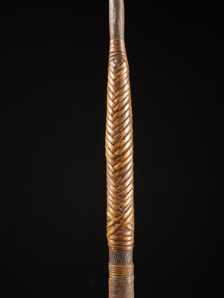 Set of Four Forged African Barbed Harpoon Spears from Kongo at 1stDibs