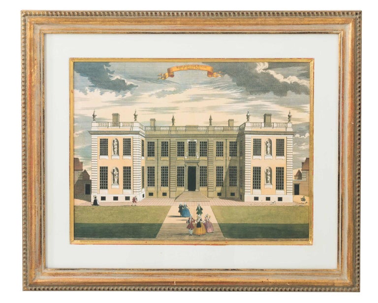 Set of Four Framed Trowbridge Prints at 1stdibs