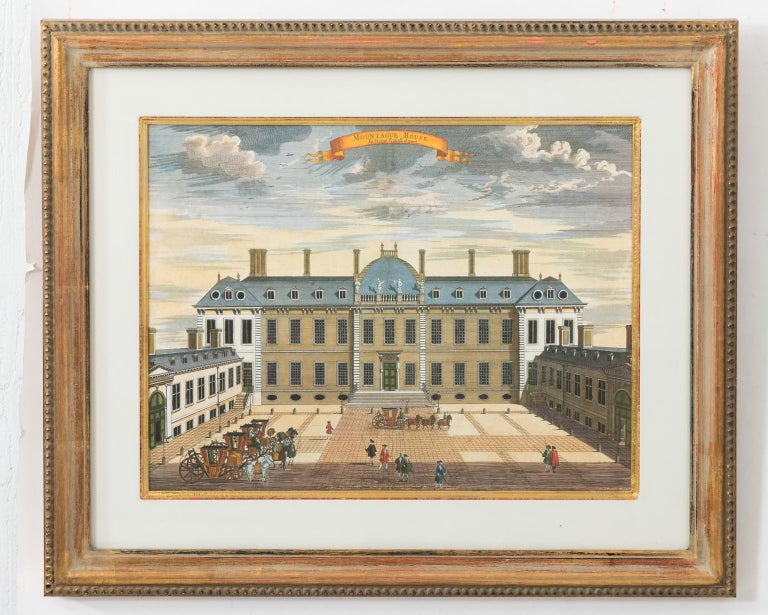 Set of Four Framed Trowbridge Prints at 1stdibs