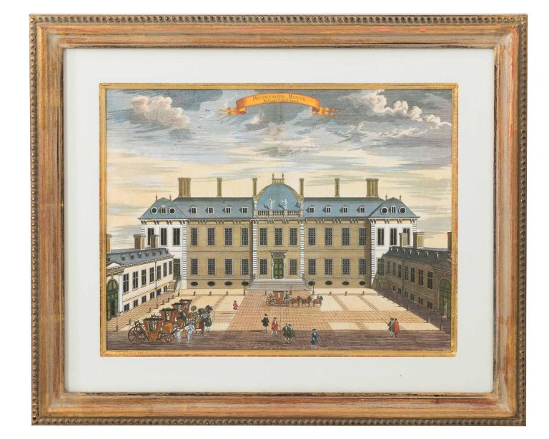 Set of Four Framed Trowbridge Prints at 1stdibs