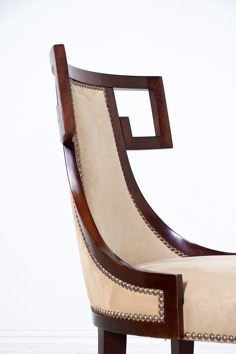 Set of Four “Greek” Dining Chairs by Baker Furniture For Sale at 1stDibs