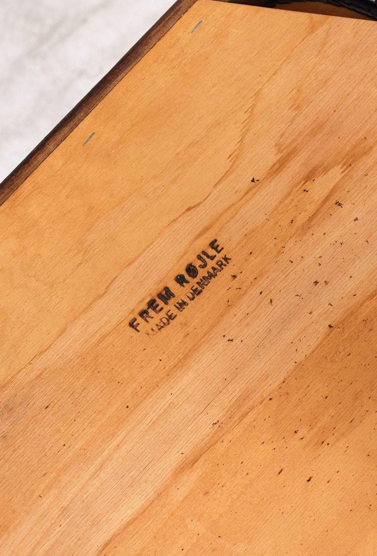 Set of Four Hans Olsen for Frem Rojle Dining Chairs at 1stDibs