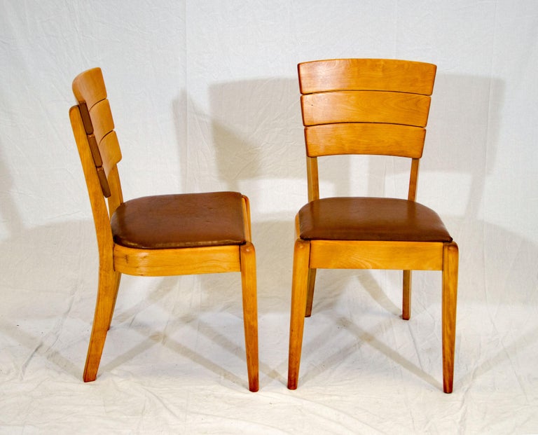Set of Four Heywood Wakefield Dining Chairs, C3714 at 1stDibs | heywood ...
