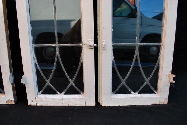 Set of Four Large 1920s Windows For Sale at 1stDibs | garden windows