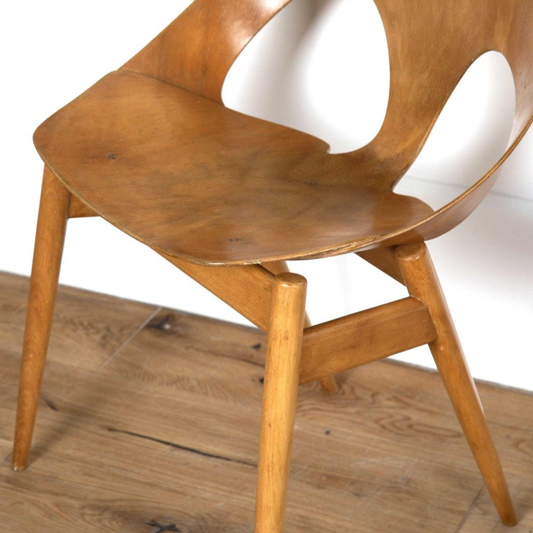 Set of Four Mid Century Jason Chairs by Carl Jacobs at 1stDibs