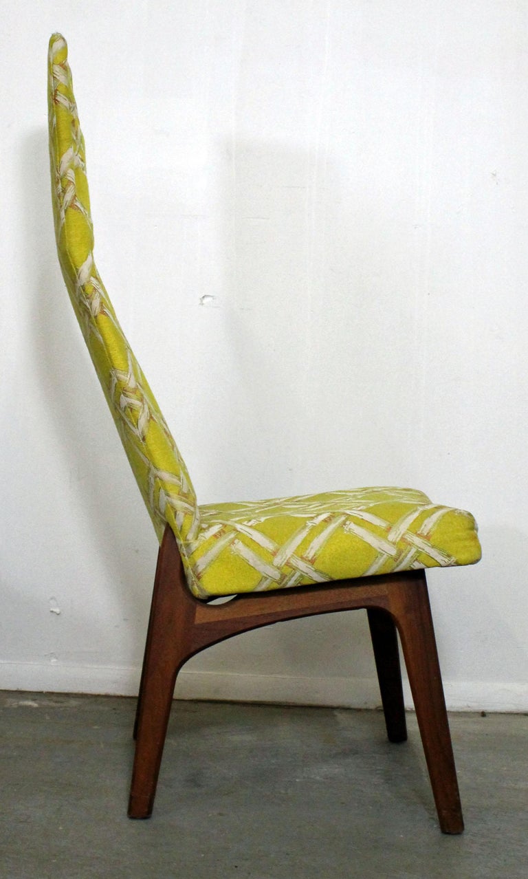 Set of Four Mid-Century Modern Adrian Pearsall High Back Dining Chairs ...