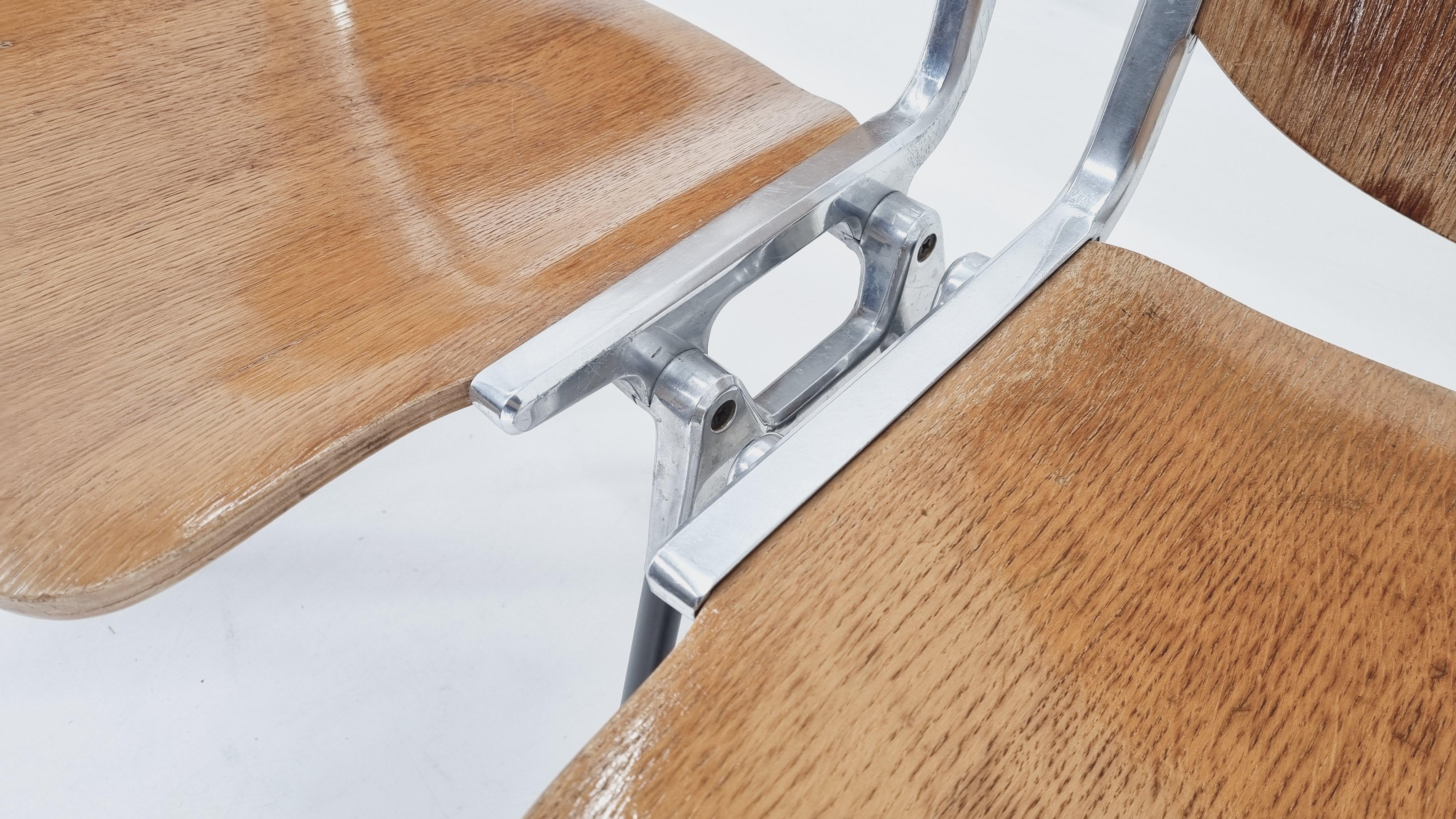 Set of Four Midcentury Chairs Designed by Giancarlo Piretti for ...