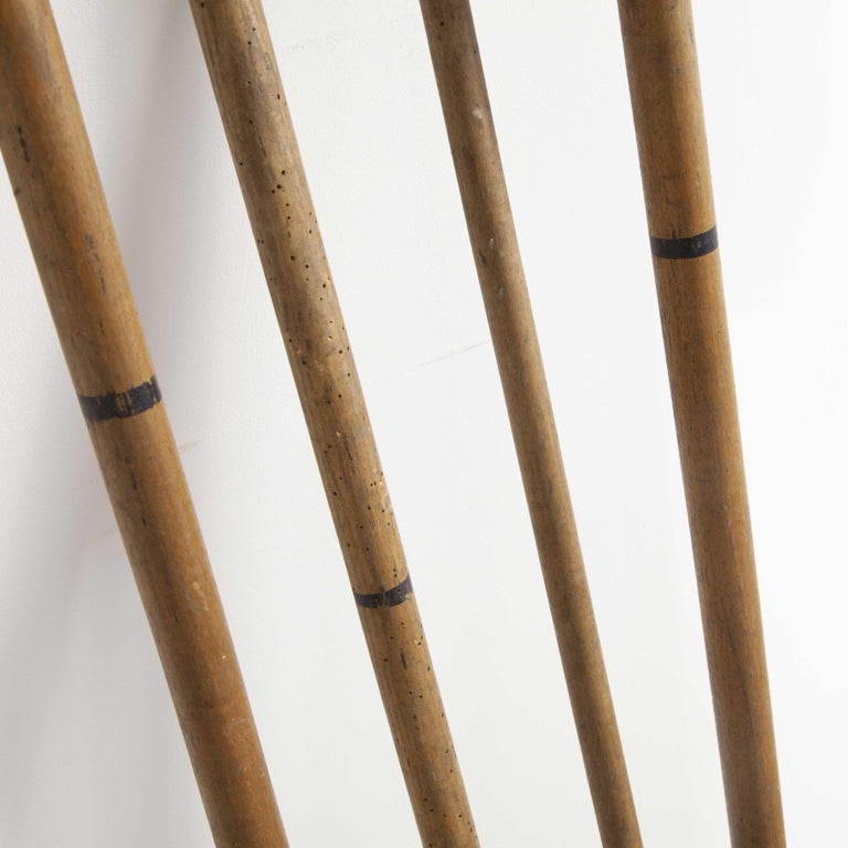 Set of Four Original French Circus Juggling Batons For Sale at 1stDibs