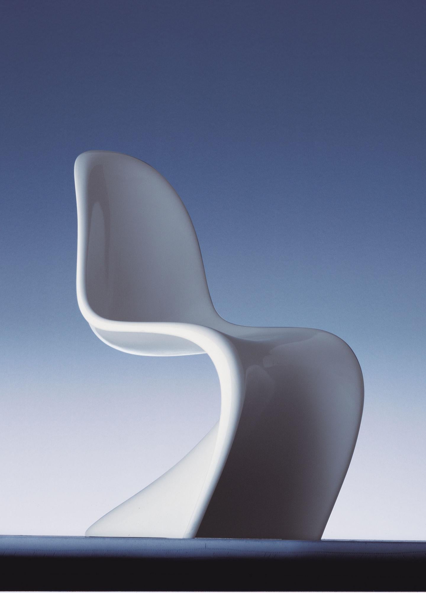 Set of Four Panton Chairs Classic Designed by Verner Panton For Sale at ...