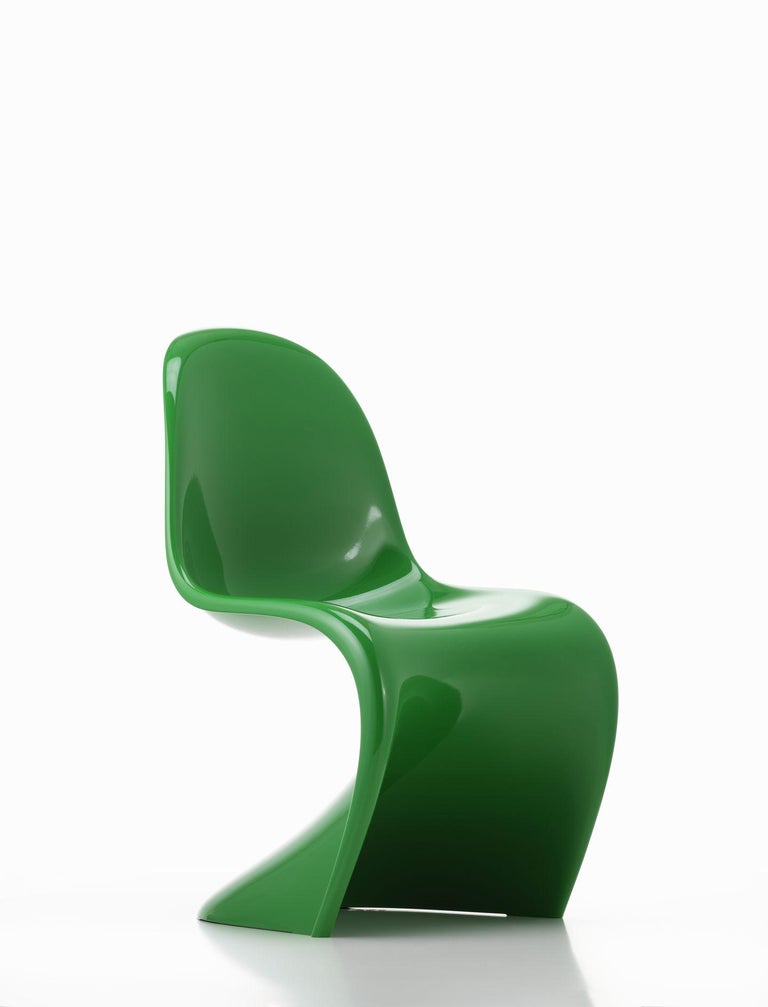 Set of Four Panton Chairs Classic Designed by Verner Panton For Sale at ...