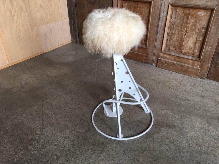 Set of Four Post Modern Bar Stools For Sale at 1stDibs