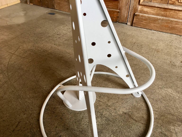 Set of Four Post Modern Bar Stools For Sale at 1stDibs