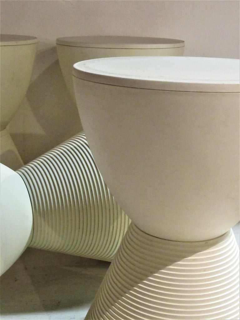 Set of Four Prince Aha Stools by Philippe Starck for Kartell, Italy ...