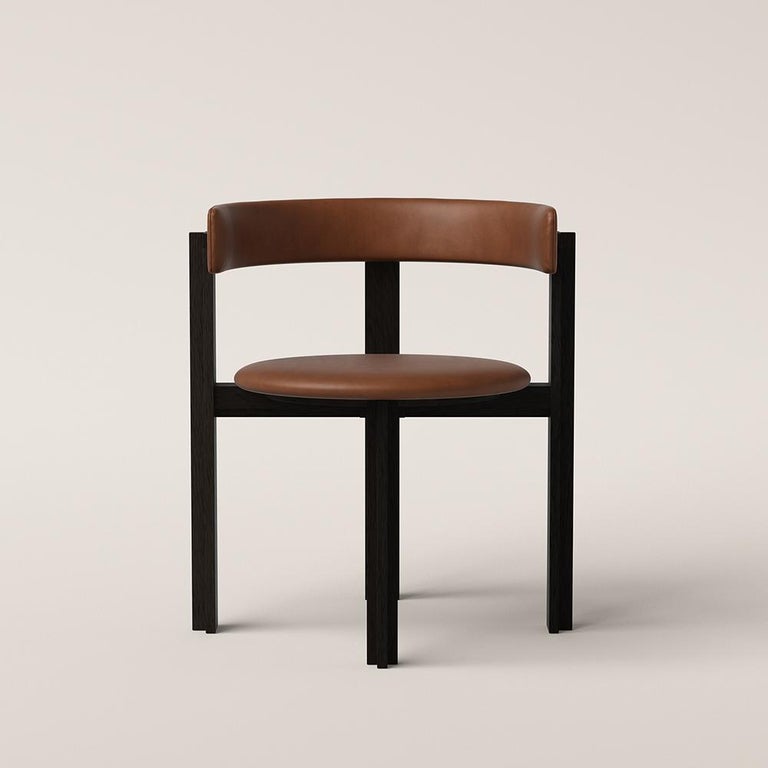 Set of Four Principal Dining Wood Chairs Designed by Bodil Kjær For ...