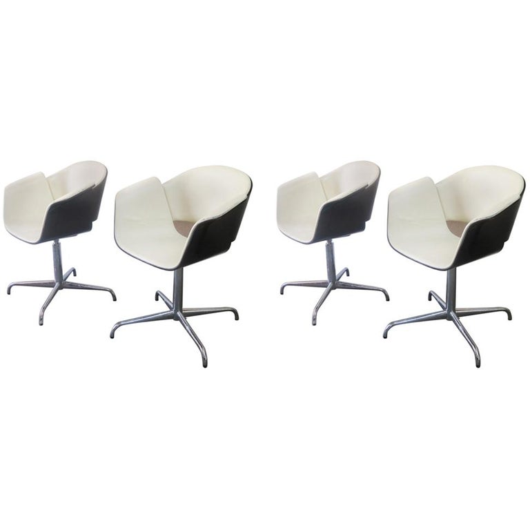 Set of Four ‘Rondo’ Meeting Chairs by Bene For Sale at 1stDibs | bene ...