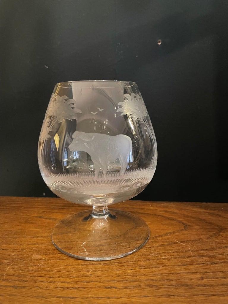 Set of Four Rowland Ward Brandy Snifters For Sale at 1stDibs