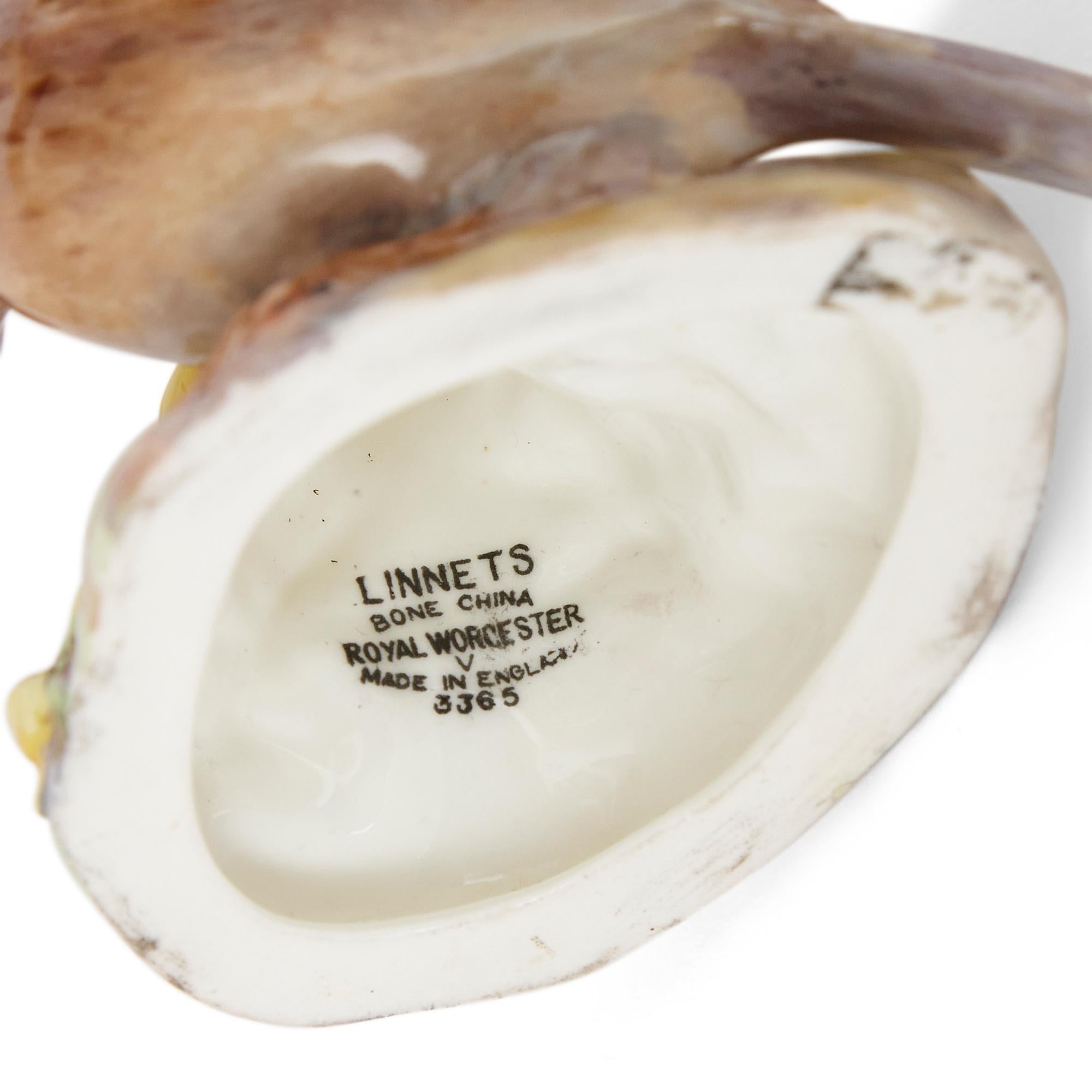 Set of Four Royal Worcester Double Bird Models For Sale at 1stDibs