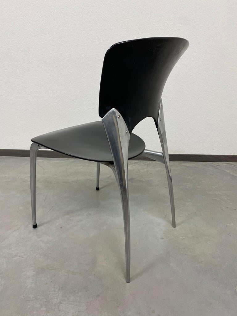 Set of Four Silla Dining Chairs by Joseph Llusca for Driade For Sale at ...