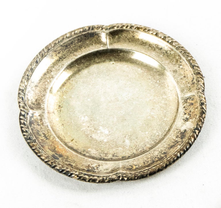 Set of Four Silverplate Placeholder, 1920s For Sale at 1stDibs