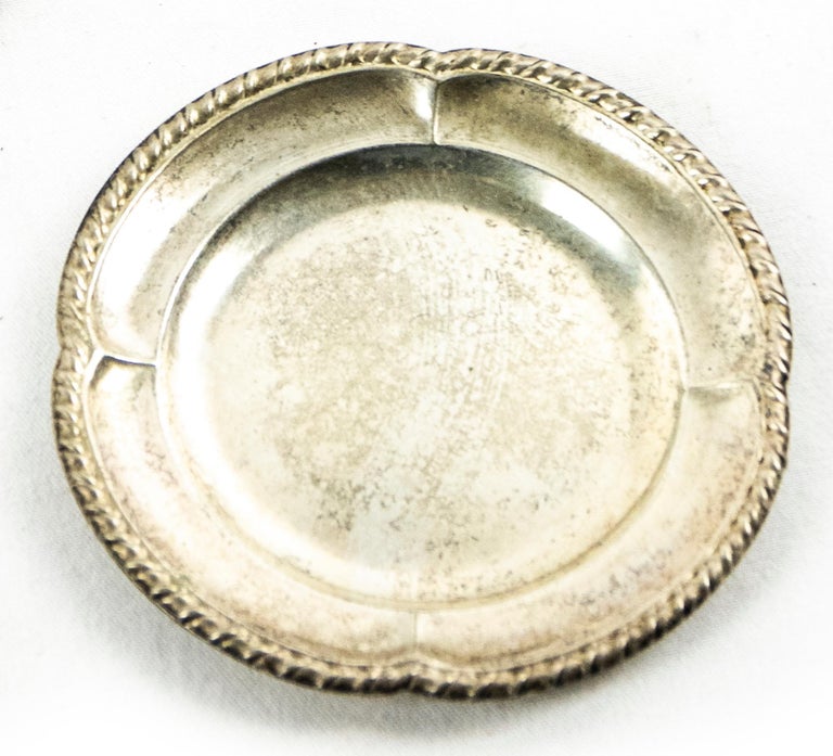 Set of Four Silverplate Placeholder, 1920s For Sale at 1stDibs